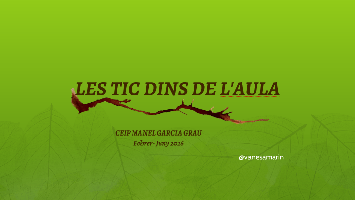 CURS TIC CEIP MANEL GARCIA GRAU by Vanesa Marín on Prezi