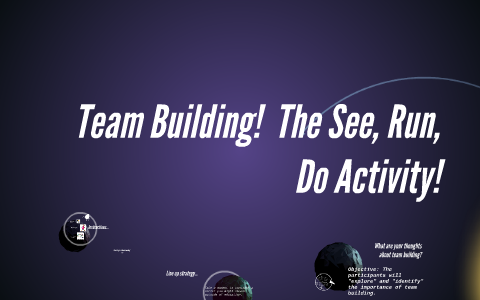 Team Building! The See, Run, Do by Terry McKinley on Prezi