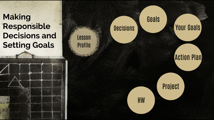 Module 2: Lesson 2 Making Responsible Decisions and Setting Goals by ...