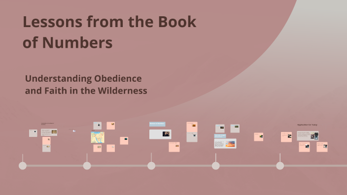 Lessons from the Book of Numbers by Janice Sparks on Prezi