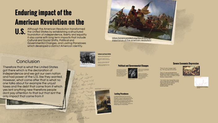 Enduring impacts of the American Revolution on the U.S. by Abigail ...