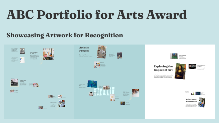 ABC Portfolio for Arts Award by a. m on Prezi