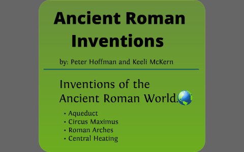 Ancient Roman Inventions by Tea-Cupo