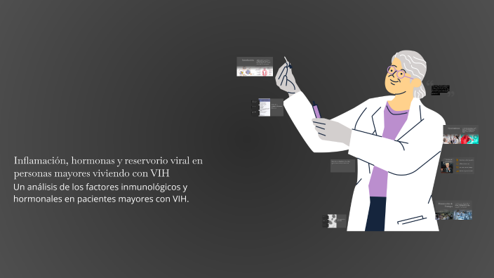 Inflamación, hormonas y reservorio viral en personas mayores viviendo ...