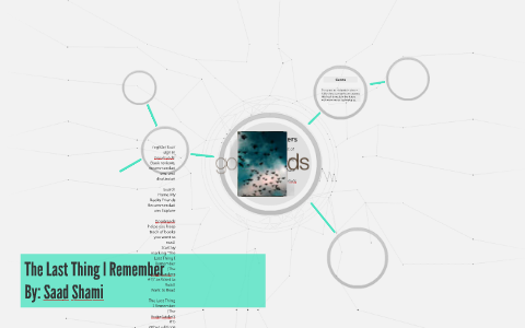 The Last Thing I Remember by s s on Prezi
