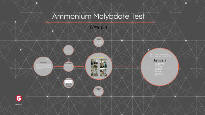 Ammonium Molybdate Test by Gabriel Manuel Yu on Prezi