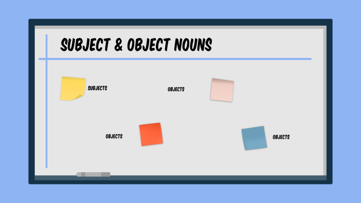 Subject and Object Nouns by Mia Diaz on Prezi