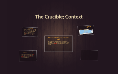The Crucible; Context by Albert Sharp on Prezi