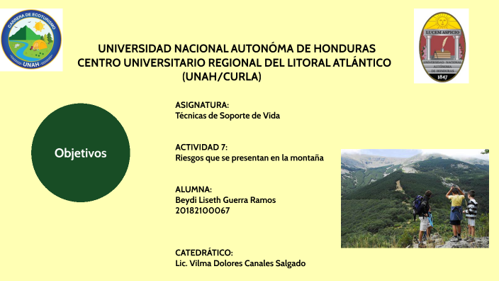 UNIVERSIDAD NACIONAL AUTONÓMA DE HONDURASCENTRO UNIVERSITARIO REGIONAL ...