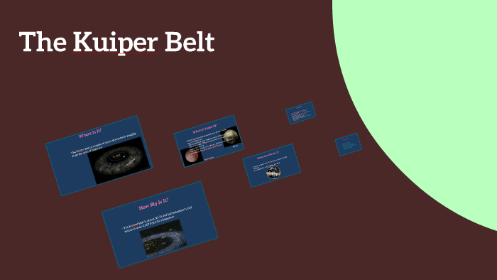 The Kuiper Belt by Rebecca Herin