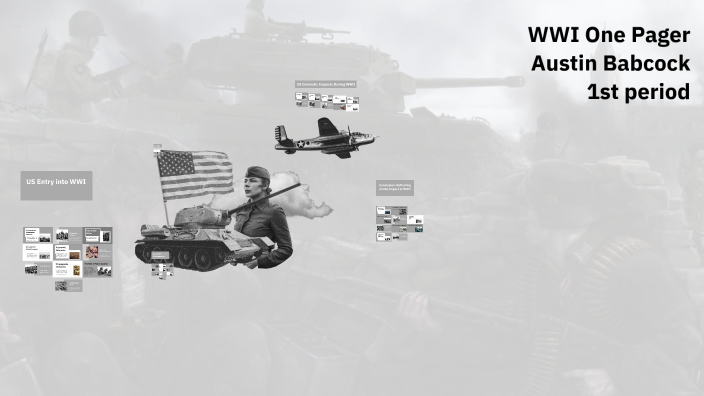 WW1 One pager by Austin Babcock on Prezi