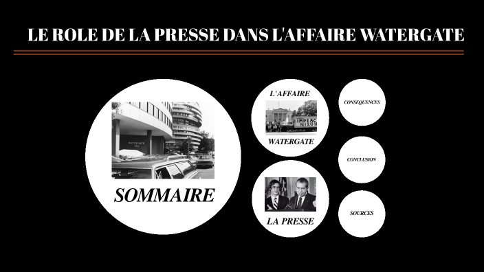 le rôle de la presse dans l'affaire Watergate by Aliénor Vincent on Prezi