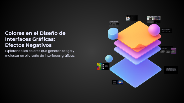 Colores en el Diseño de Interfaces Gráficas: Efectos Negativos by on Prezi