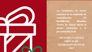 MUESTRA CULTURAL TRADICIONES DE FIN DE AÑO by on Prezi Design