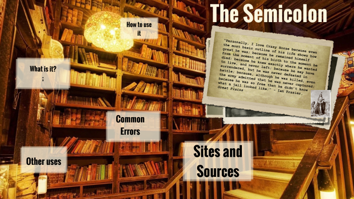 The Semicolon by Danny Menter on Prezi