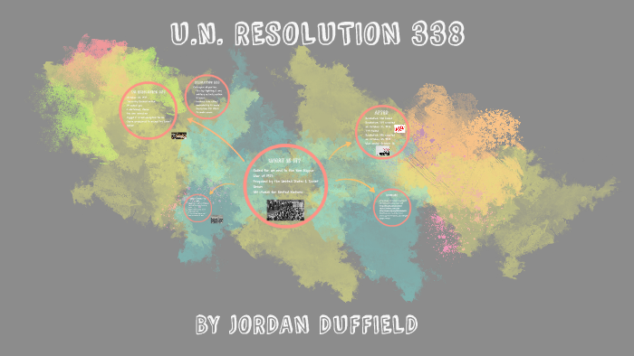 Un RESOLUTION 338 by Jordan Duffield on Prezi