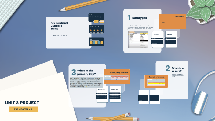 Relational Database Key Terms by Dwayne Earle on Prezi