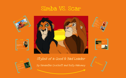 Simba vs.Scar by Samantha Crockett