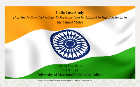 India Case Study: How the Indian Technology Experience Can be Applied ...