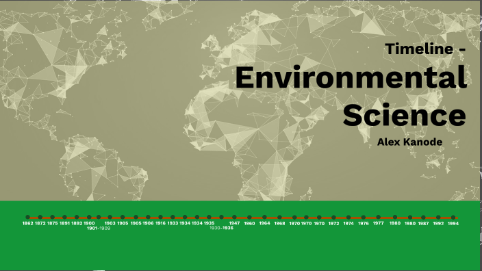 Timeline - Environmental Science by Alexander Kanode on Prezi