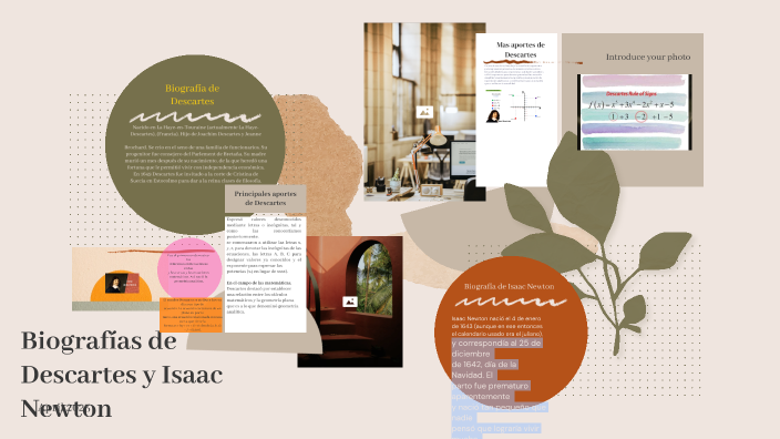 Biografías de Descartes y Isaac Newton by Andrea Moreno Parra on Prezi
