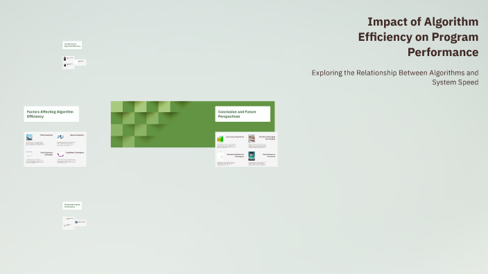 Impact of Algorithm Efficiency on Program Performance by asad hamdan on Prezi