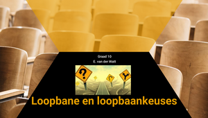 Graad 10: Loopbane by Elzabe van der Watt on Prezi Design
