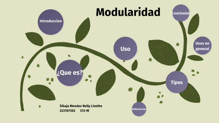 Modularidad en Programacion by Nelly Lizethe Sibaja Mendez on Prezi