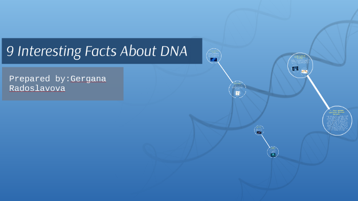 9 Interesting Facts About DNA by Gergana Radoslavova