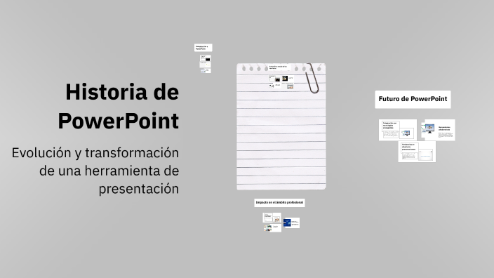 Historia de PowerPoint by Santiago Olvera on Prezi