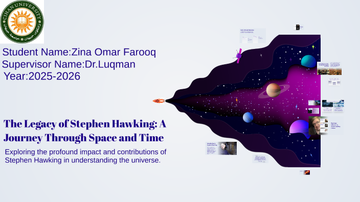 The Legacy of Stephen Hawking: A Journey Through Space and Time by Zina ...