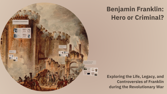 Benjamin Franklin: Hero or Criminal? by isabella retos on Prezi