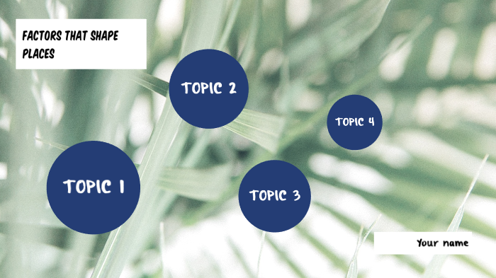 Factors that shape places. by Olivia Sutton on Prezi
