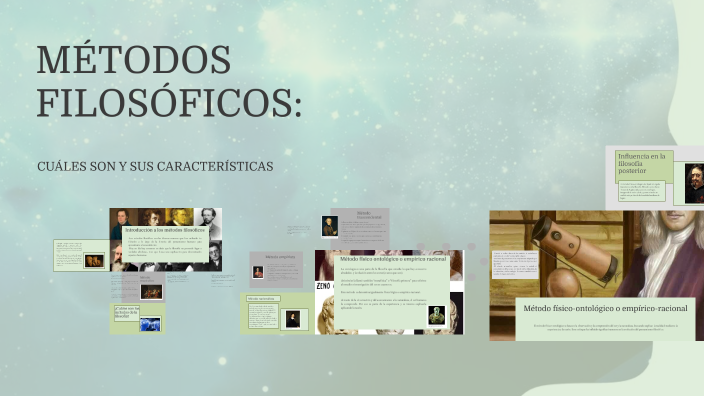 Métodos filosóficos by Sergio Diego González García on Prezi