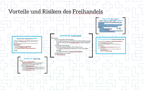 Vorteile und Risiken des Freihandels by J R on Prezi