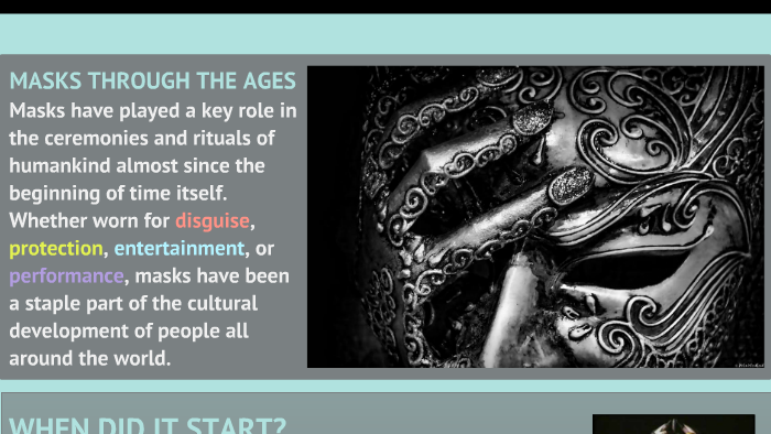 MASKS by Zoe Fabian on Prezi
