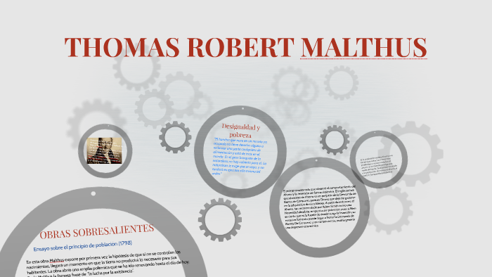 THOMAS ROBERT MALTHUS by Adrian Palazuelos