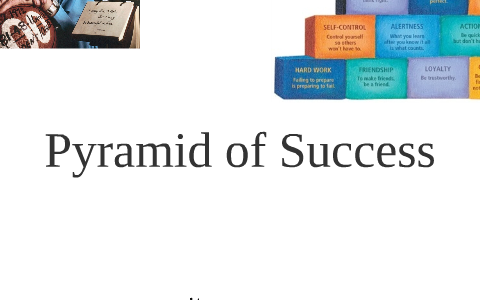 Pyramid of Success--8th grade--Poise and Confidence by Barbara Phillips ...