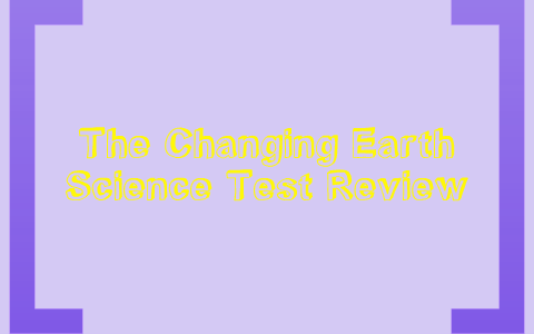 CSCOPE 4th Grade Unit 4 Science The Changing Earth Test Review. by Josh ...