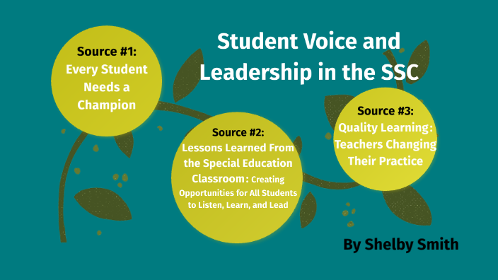 Student Voice & Leadership in the SSC by Shelby Smith on Prezi