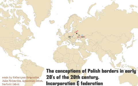 Dmowski and Piłsudski ideas - incorporation and federation by Bartosz ...