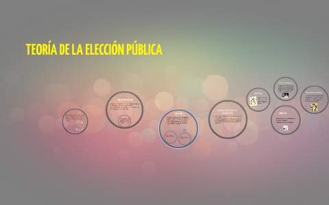 TEORÍA DE LA ELECCIÓN PÚBLICA by SoLe García on Prezi