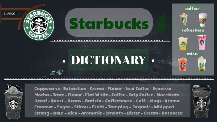 Starbucks Dictionary by Hannah Chalker on Prezi