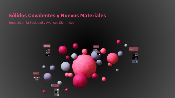 Sólidos Covalentes y Nuevos Materiales by Fernando Franco Martinez on Prezi