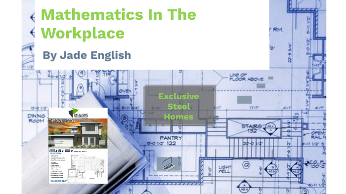 Mathematics in the workplace EDMA by Jade English on Prezi