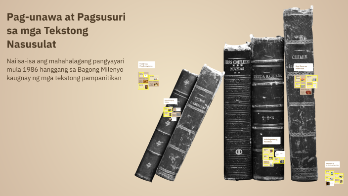 Pag-unawa at Pagsusuri sa mga Tekstong Nasusulat by REGINE ADRALES on Prezi
