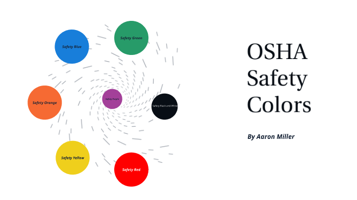 OSHA Safety Colors by Aaron Miller on Prezi