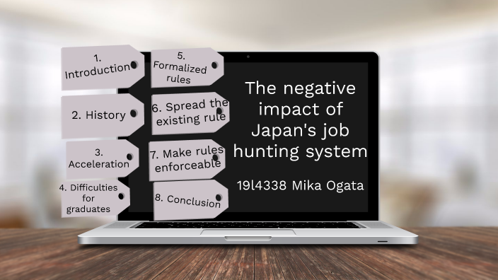 The negative impact of Japan's job hunting system by Mika Ogata