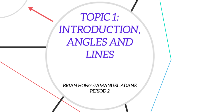 TOPIC 1: INTRODUCTION, ANGLES AND LINES by Brian Hong
