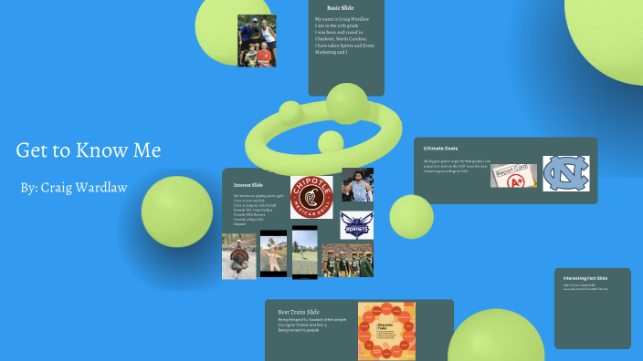 Get To Know Me Project by Craig Wardlaw on Prezi